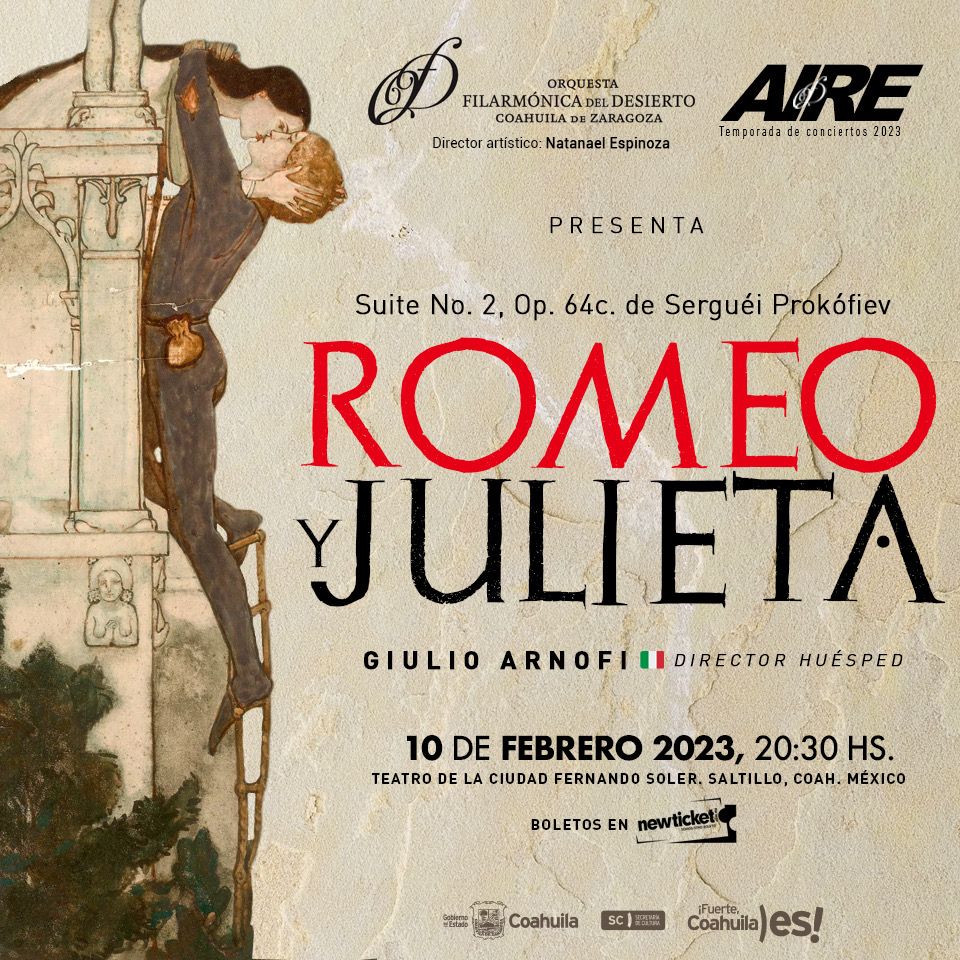 Orquesta Filarmónica del Desierto de Coahuila presenta ‘Romeo y Julieta ...